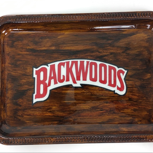 Accessories | Custom Wood Grain Backwoods Rolling Tray | Poshmark